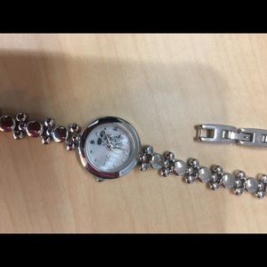 Disney | Accessories | Disney Silver Tone Watch | Poshmark